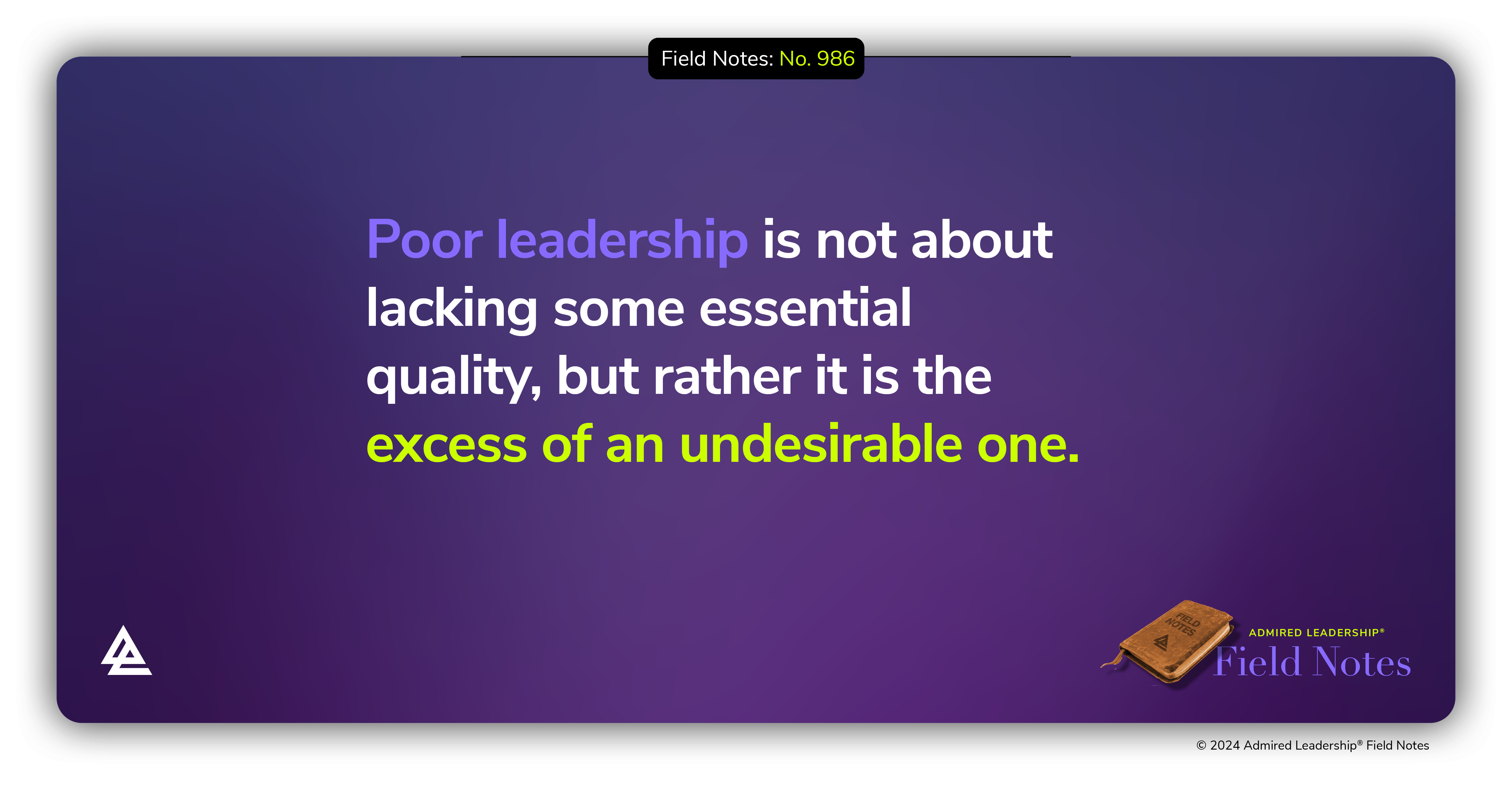 What Is Your Leadership Derailer? – Admired Leadership